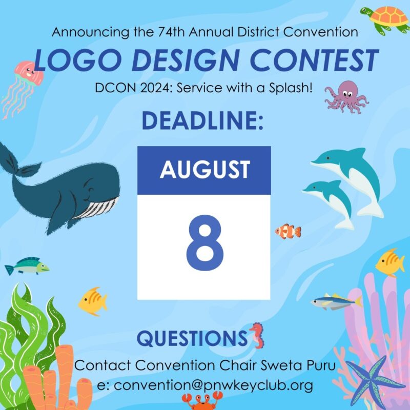 DCON 2024 Logo Design Contest – PNW Key Club